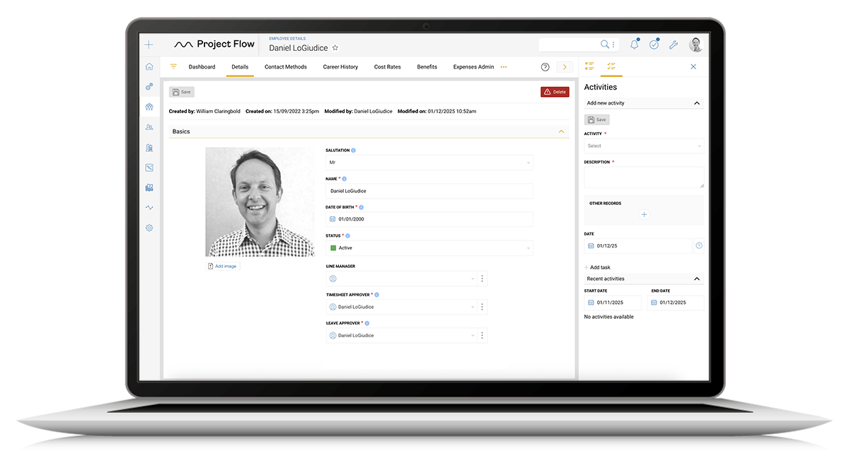 Rapport3 by Milient | Project and Resource Management